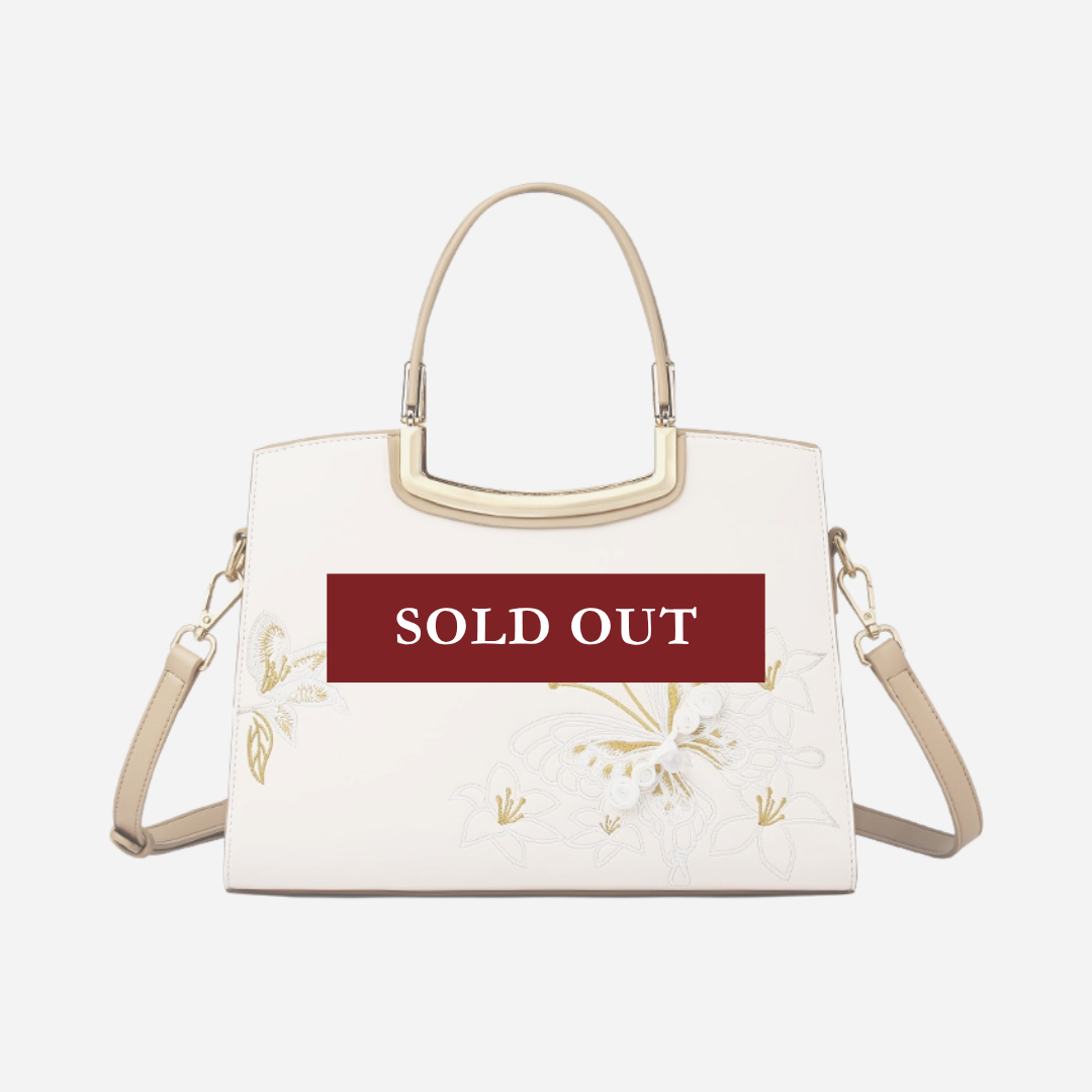 Tang Red 29 Butterfly Embroidered Tote – Tang Heritage