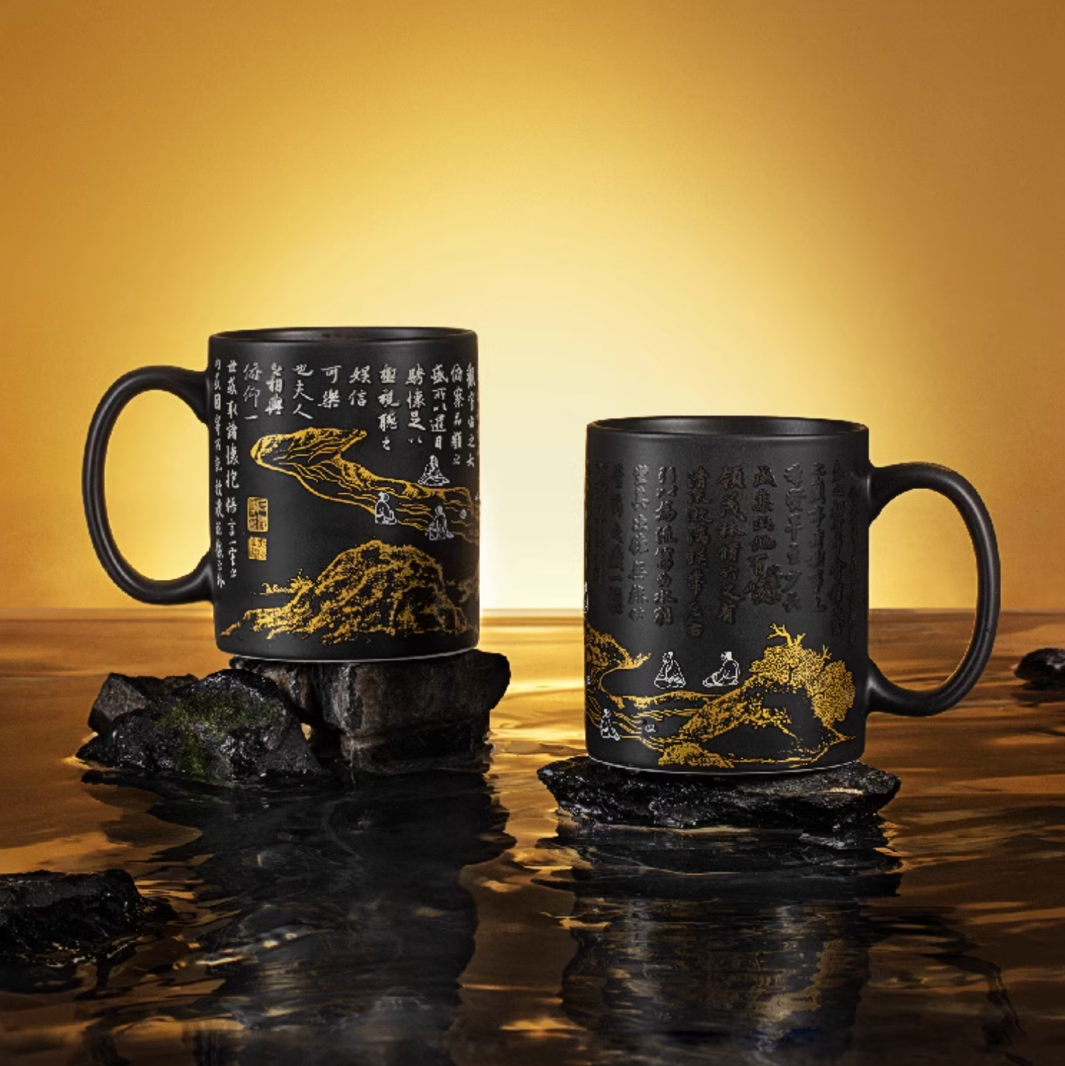 Artwork Temperature Sensing Mug Gift Set – Tang Heritage