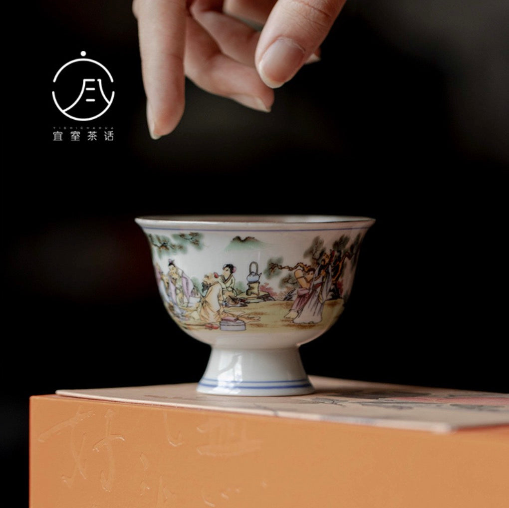 999 Sterling Silver Harmony Tea Cup – Tang Heritage